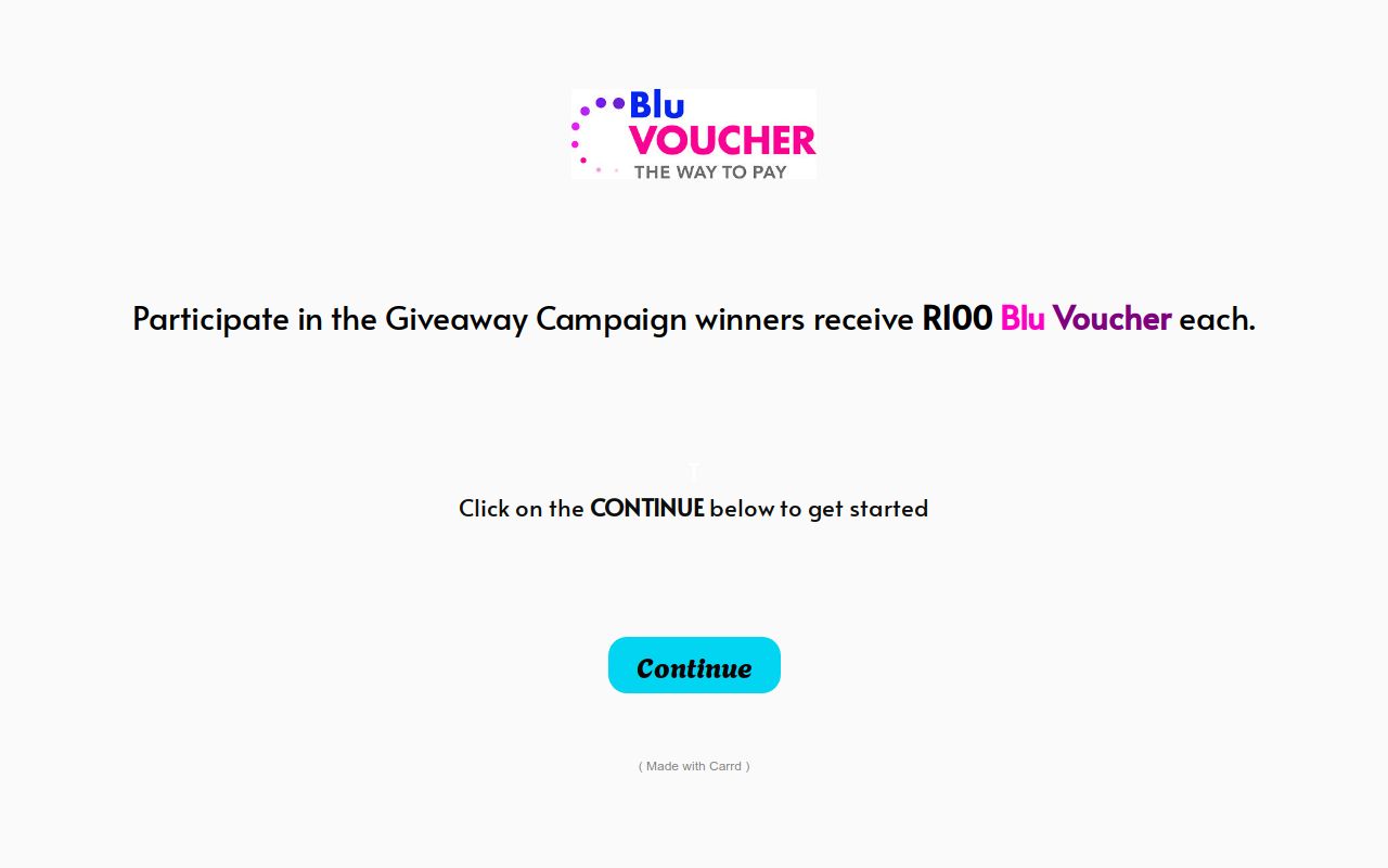 Blu Voucher Giveaway